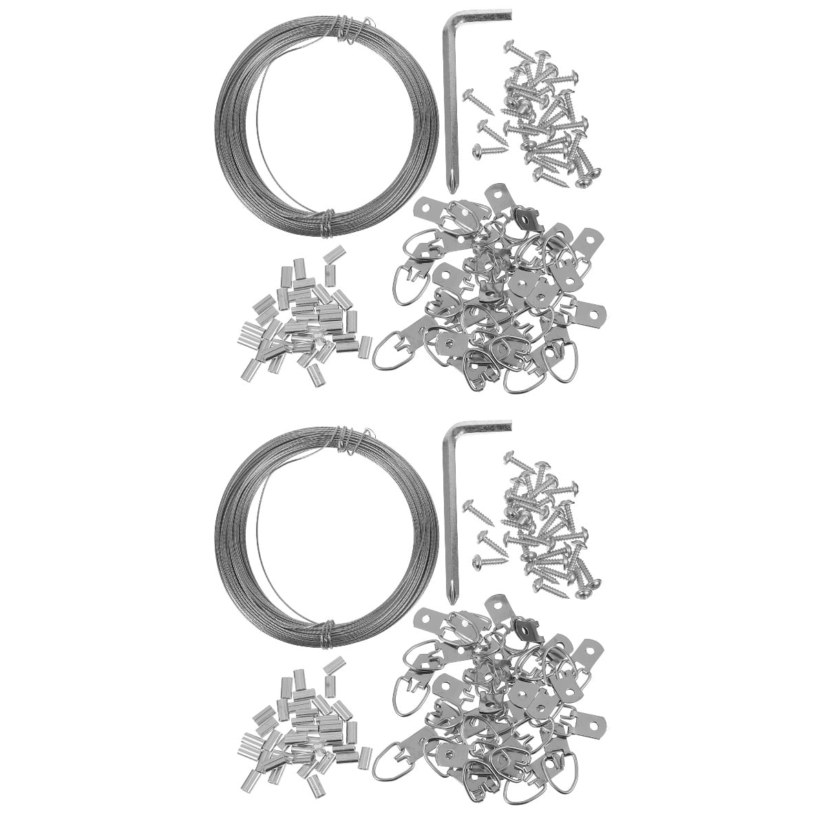 Raindrops 2 Sets of Diy Supplies Picture Hanger Picture Wire Rope ...