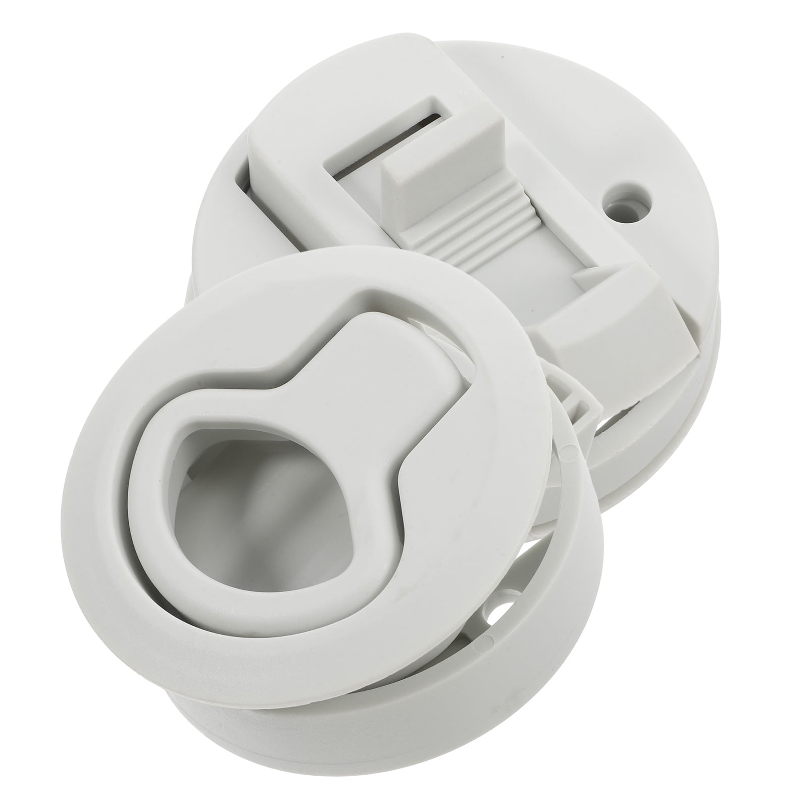 Raindrops Round Slam Latches for Yacht with Flush Pull Design White ...