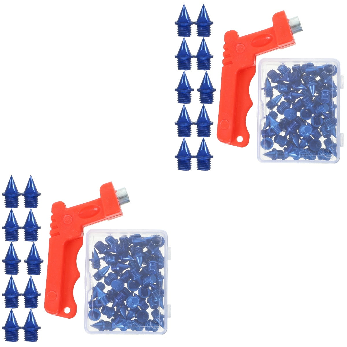 Raindrops 2 Sets of Metal Track Spikes Hard Steel Shoe Spikes Golf Shoe ...