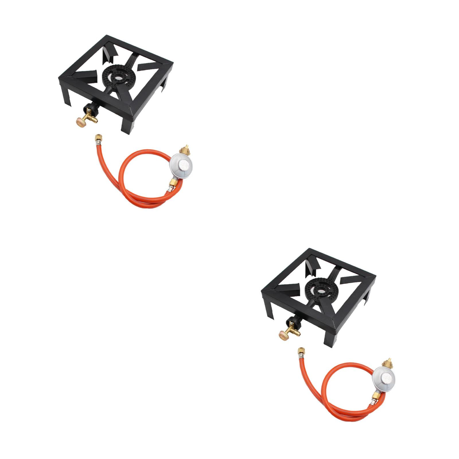 Raindrops 2 Sets of Outdoor Gas Stove Outdoor Cooker Iron Frame ...