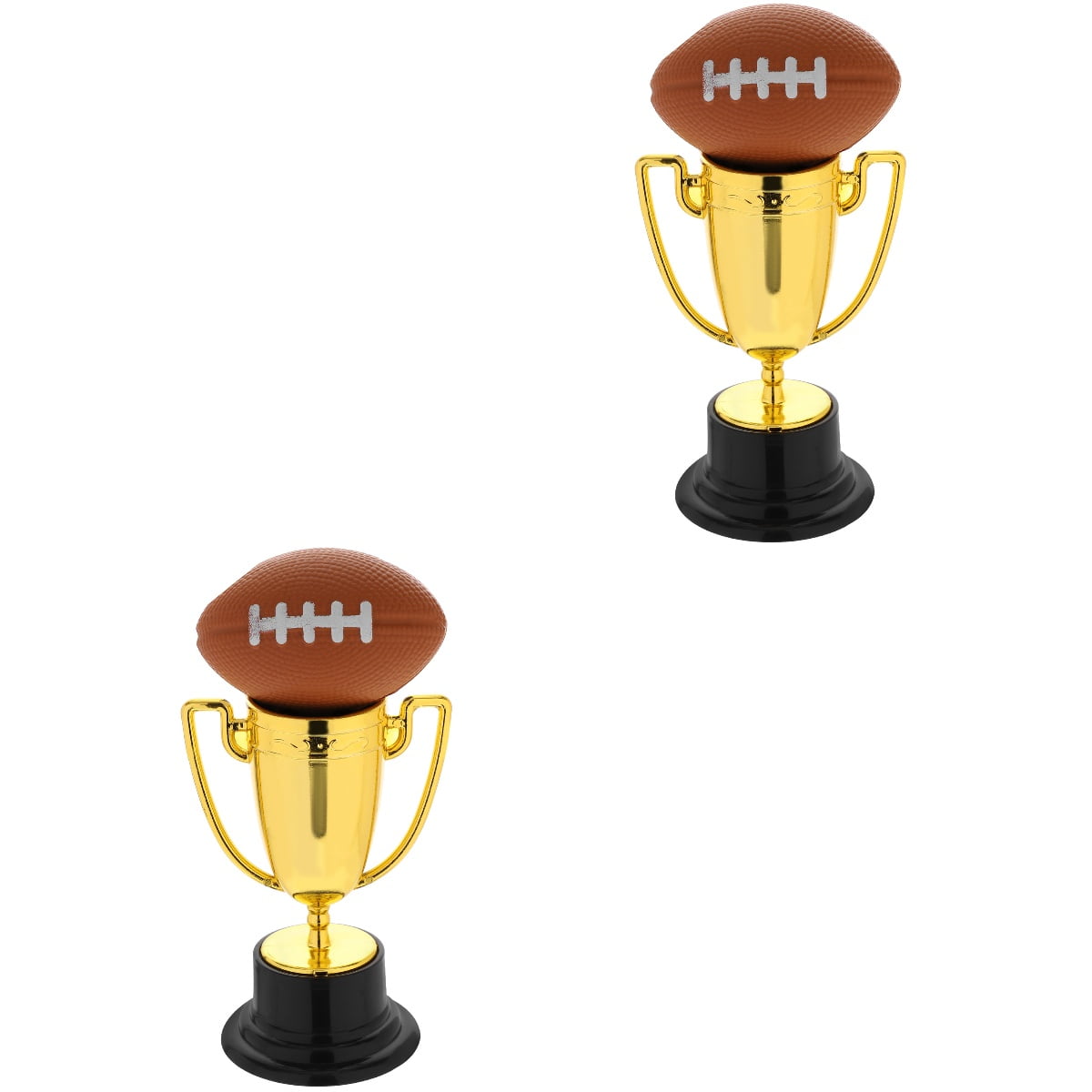 Raindrops 2 Sets of Trophy Cup Party Competition Plastic Trophy Shaped ...