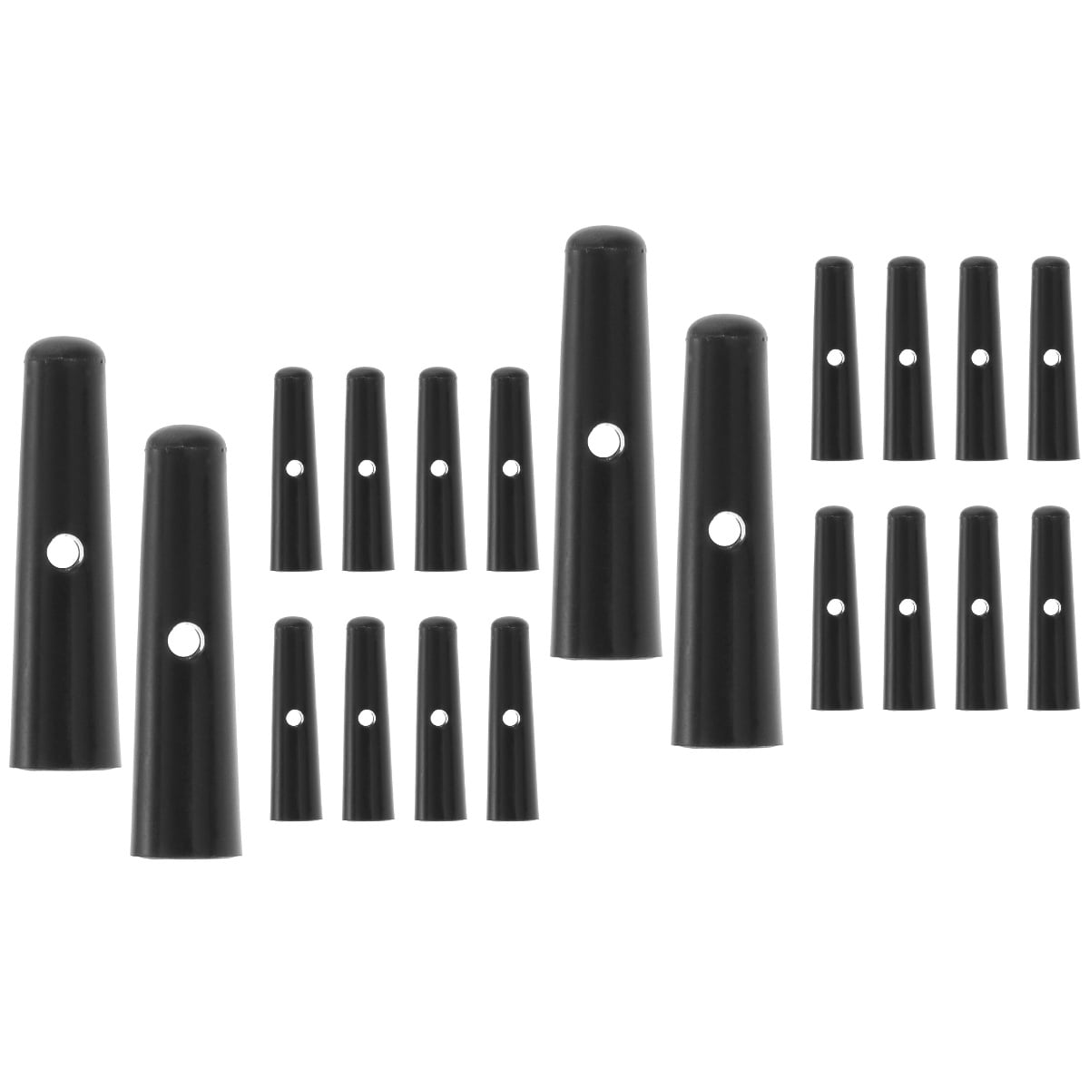 Raindrops 2 Sets of Umbrella Bone Covers Tail Beads Replacement ...