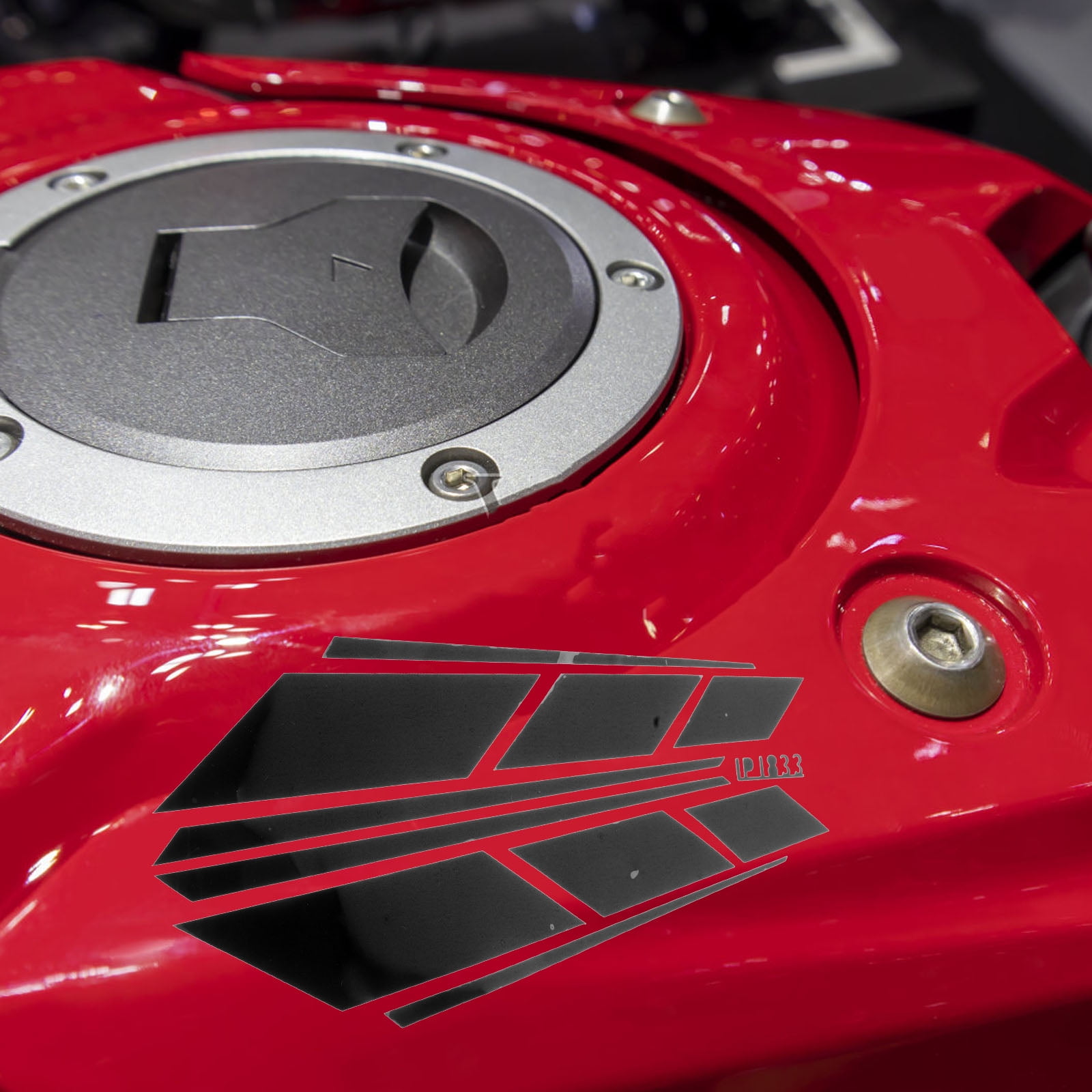 Raindrops 2 Sheets Of Motorcycle Oil Tank Stickers Gas Tank Sticker For ...