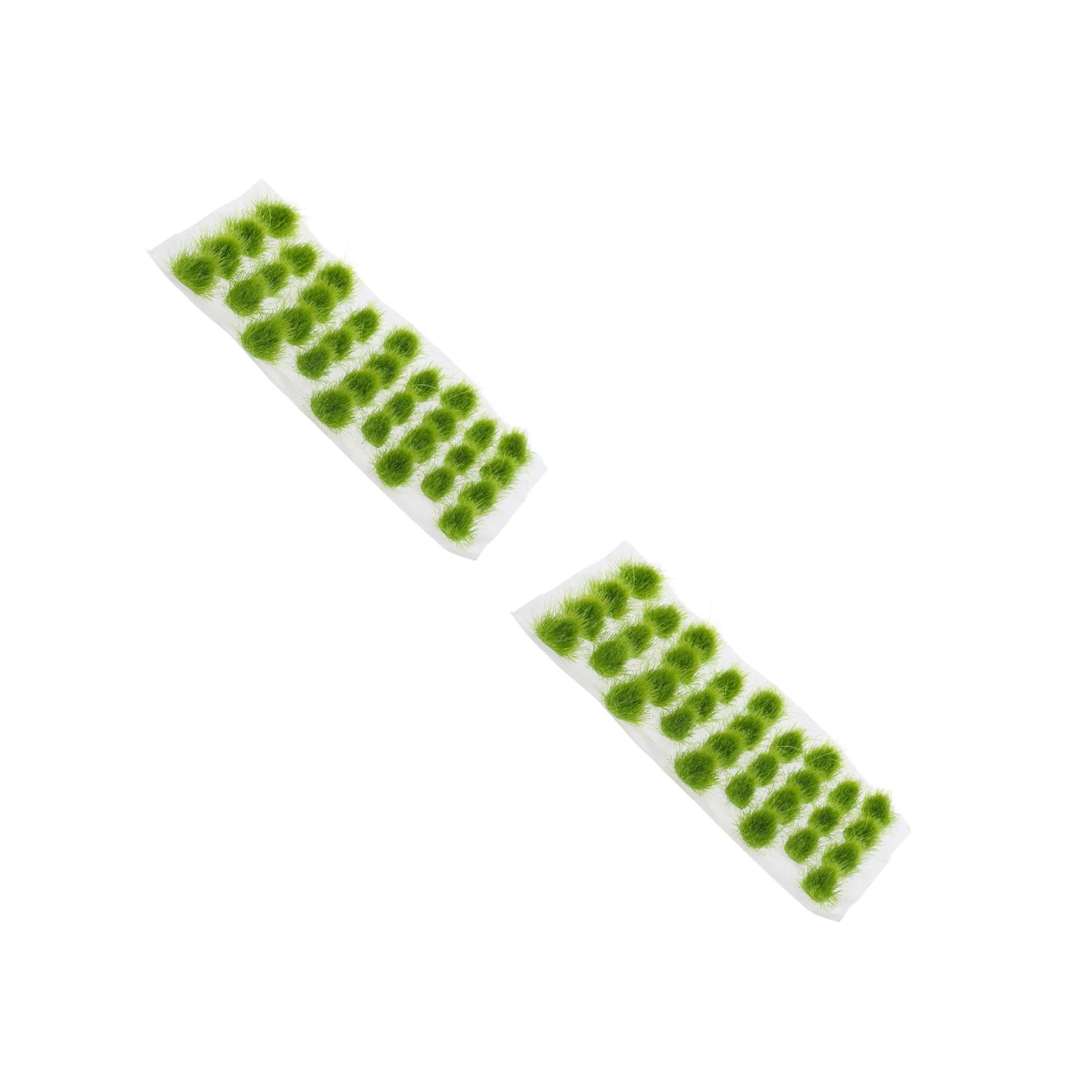 Raindrops 2 Sheets Realistic Artificial Grass For Model Trains And ...