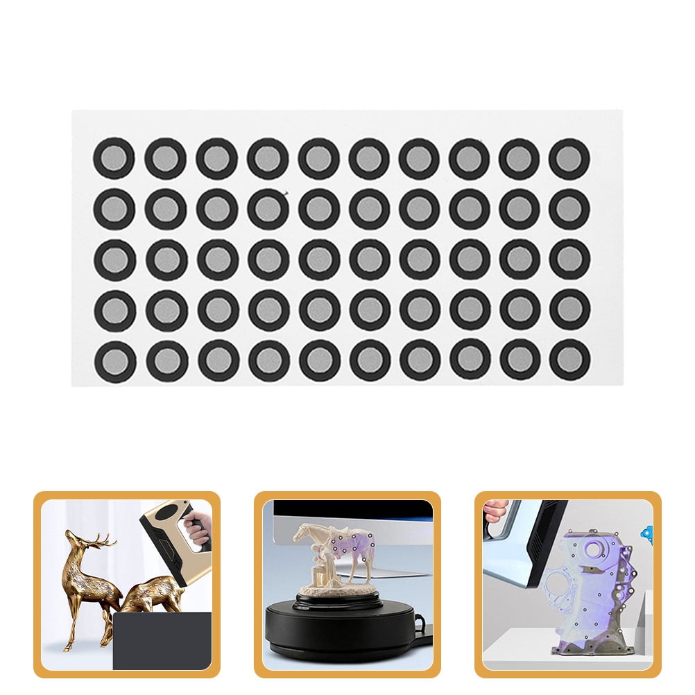Raindrops 2 Sheets Reflective Markers 3d Scanning Reference Points ...