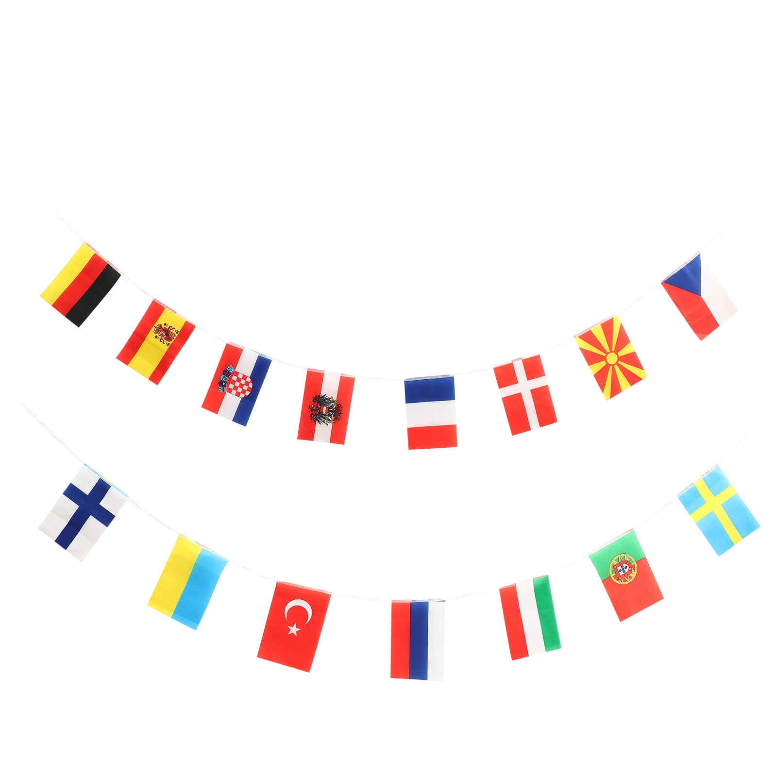 Raindrops 2 Strings Party Decorations Flag National Banner Themed ...