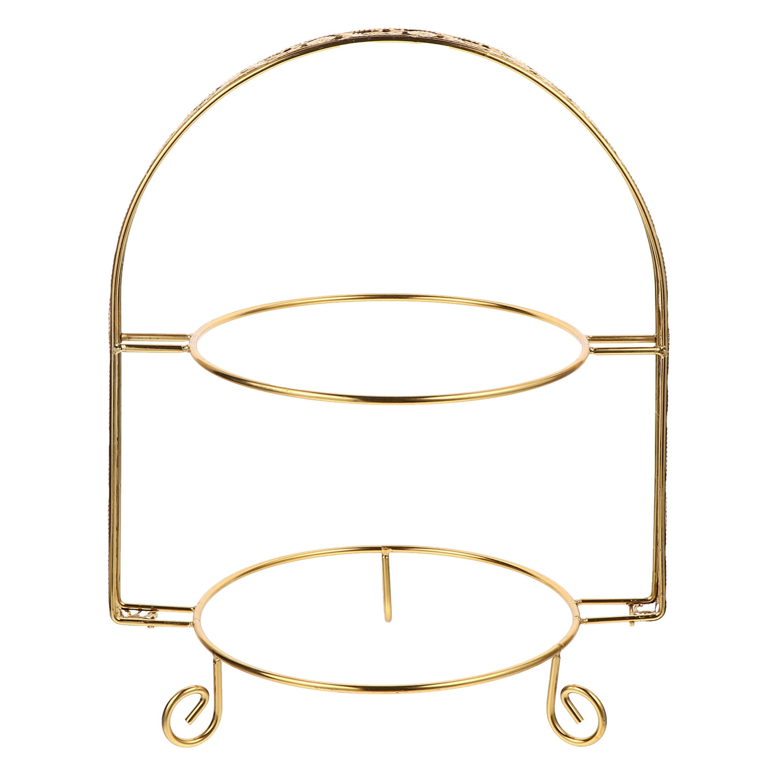 Raindrops 2 Tier Cake Plate Serving Rack 8" Dessert Pie Holder for ...