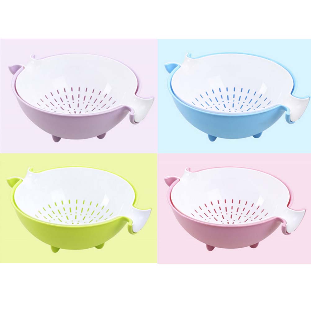 Raindrops Fruit and Vegetable Wash Colanders and Strainer and Bowl Sets ...