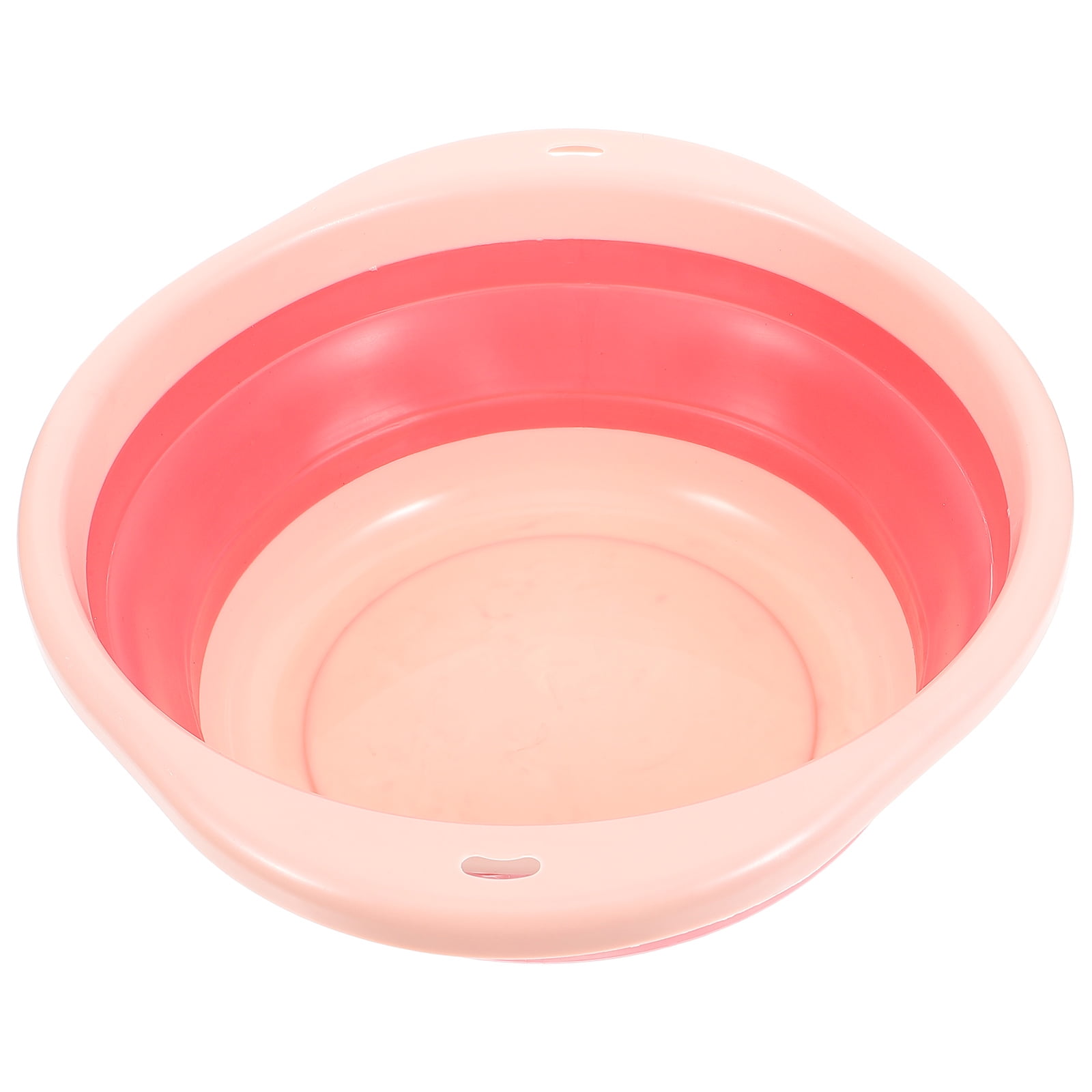 Raindrops 2 pcs Collapsible Wash Basin Folding Foot Face Cleaning Basin ...