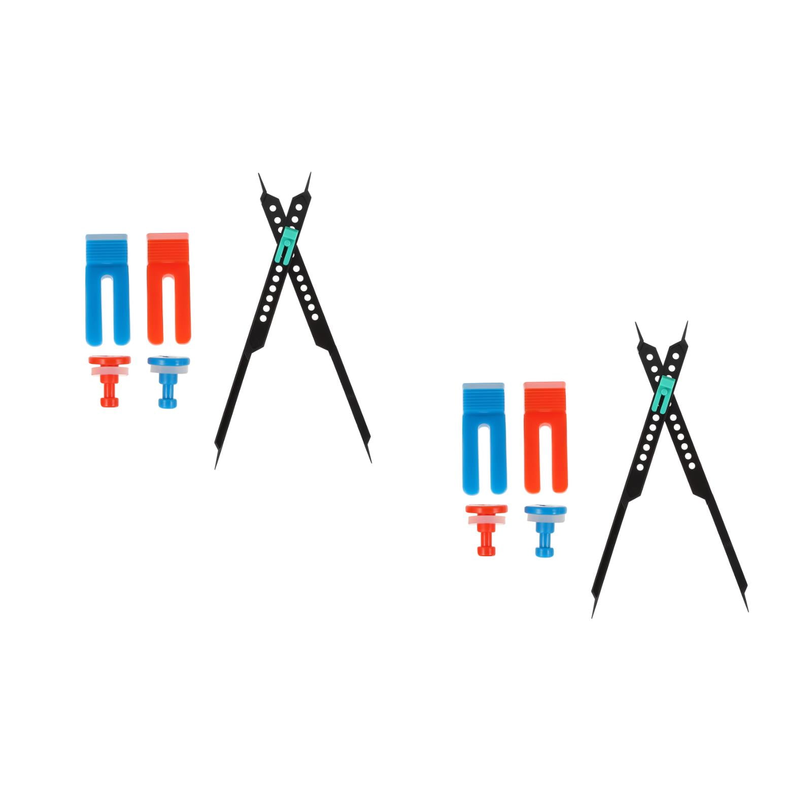 Raindrops 2 pcs Drawing Compasses Ruler Art Multifunctional Drawing ...