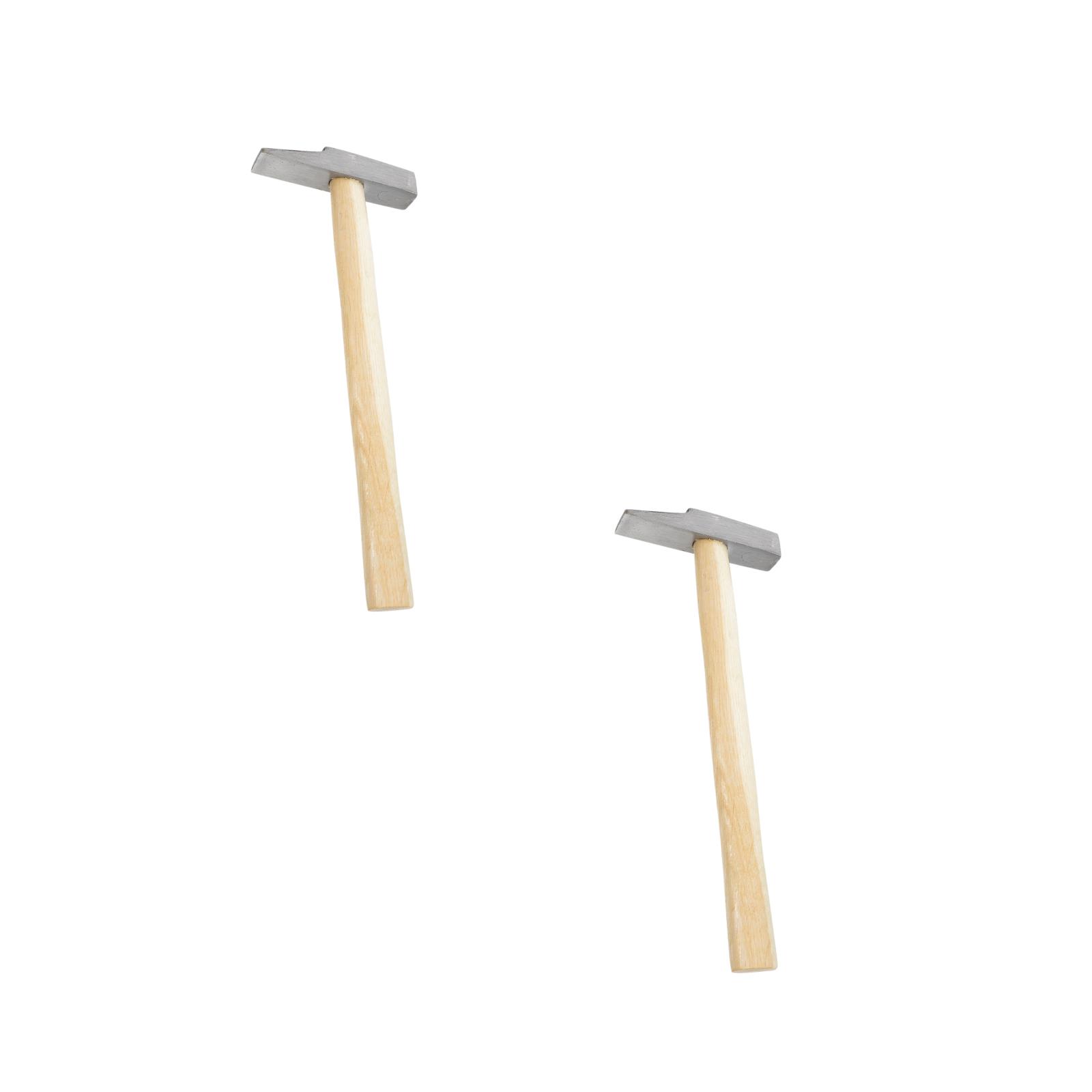 Raindrops 2 pcs Hammer Brick Hammer High Hardness Practical Flat Head ...