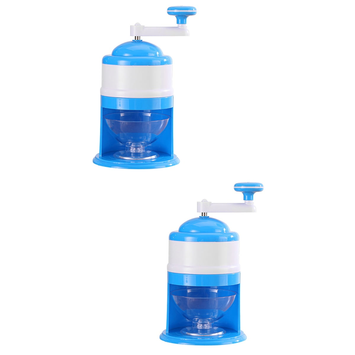 Raindrops 2 pcs Manual Ice Chipper Portable Hand Crank Manual Ice ...