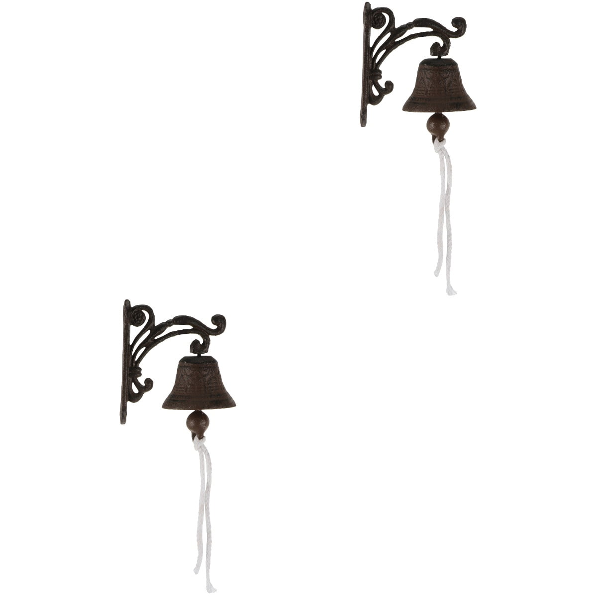 Raindrops 2 pcs Wall-Mounted Rustic Style Door Bell Manually Doorbell ...