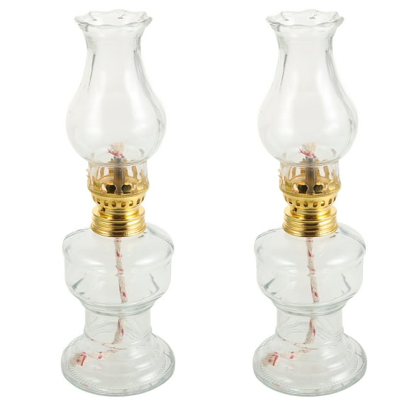 REOFLYUP Oil Lamp Vintage Style Glass 2 Sets for Wedding Lighting ...