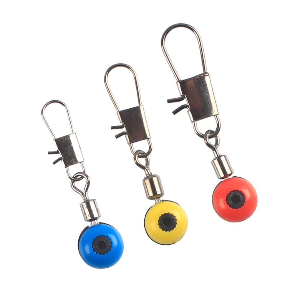 Raindrops 20 Blue Snaps Rolling Swivels Flexible Rotation Fishing ...
