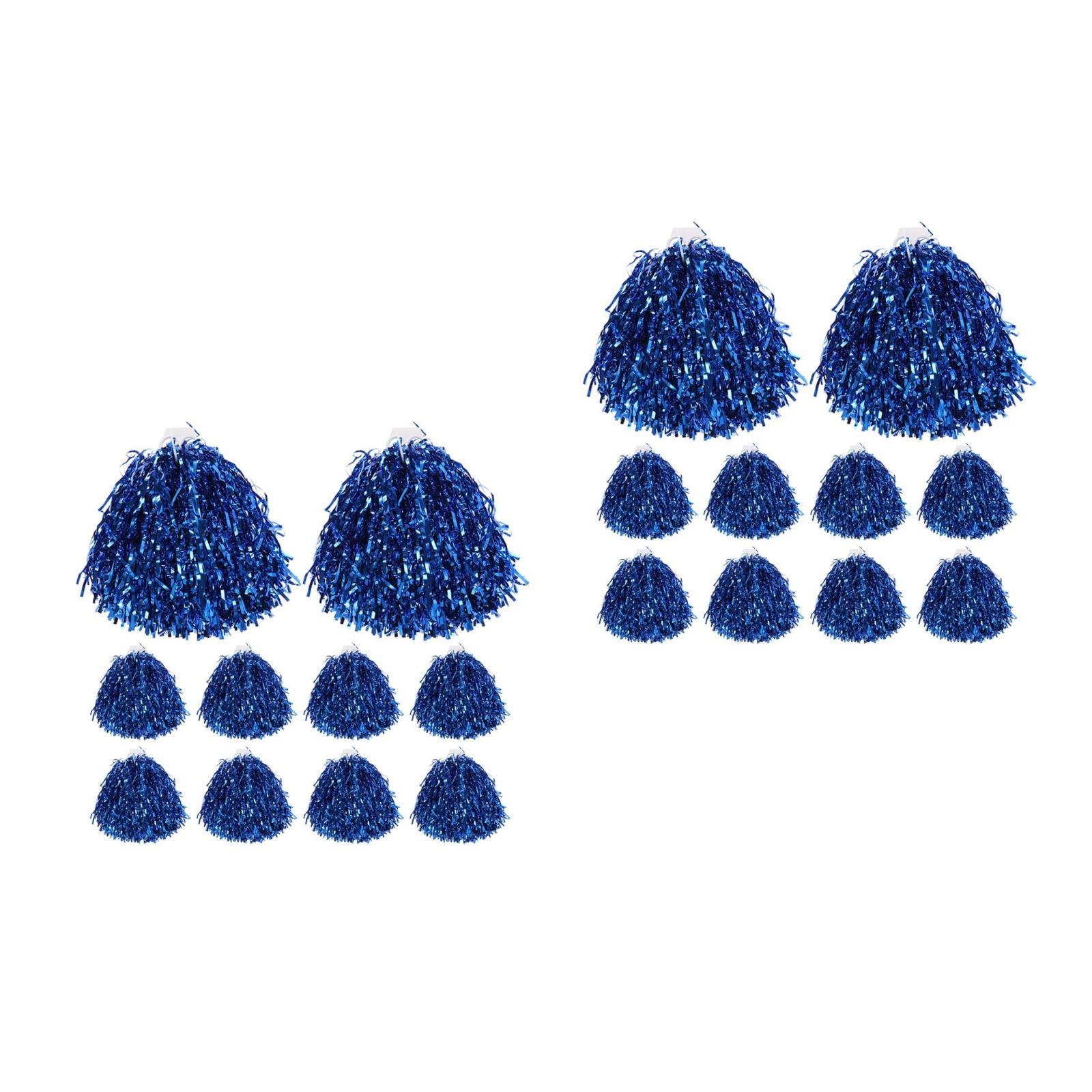 Raindrops Raindrops 20 PCS Large Metallic Cheerleading Pom Poms with ...
