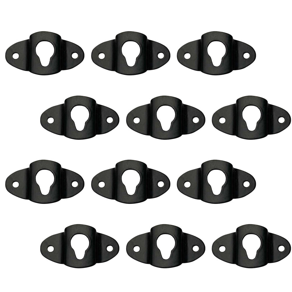 Raindrops 20 PCS Speaker Hook Hanger Connector for Audio Speakers Black ...