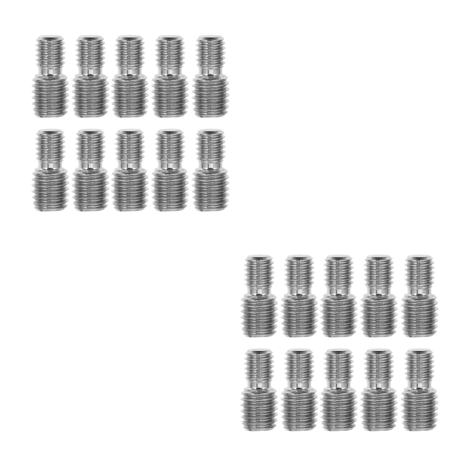 Raindrops 20 PCS Stainless Steel Conversion Screws Adapters Reducing ...