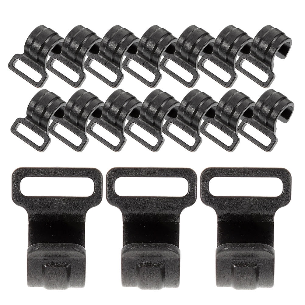 Raindrops 20 PCS Tent Mounting Clips Tarp Clamps Heavy Duty Lock Grip ...