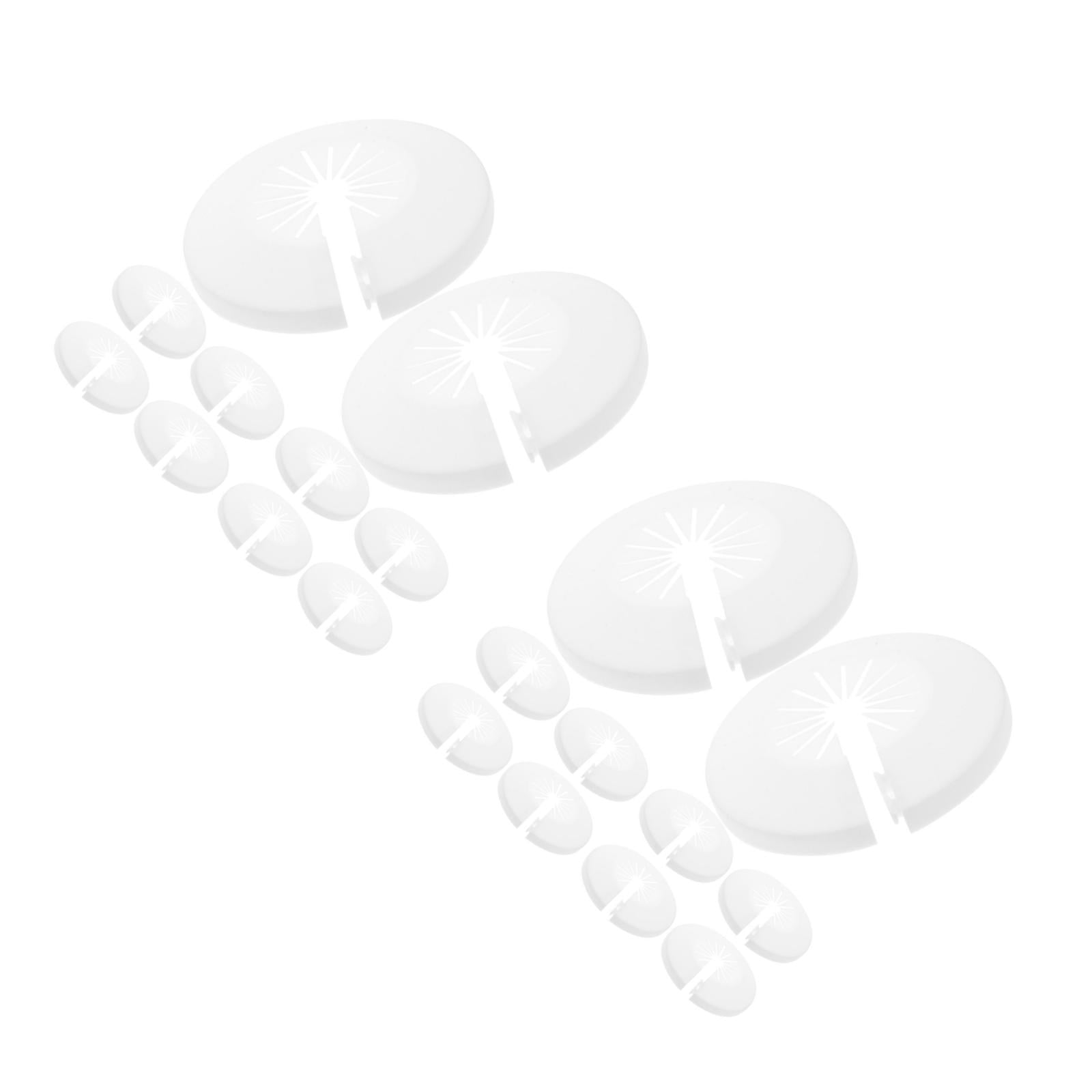 Raindrops 20 PCS Water Pipe Cover Decoration Plumbing Cover Plates ...