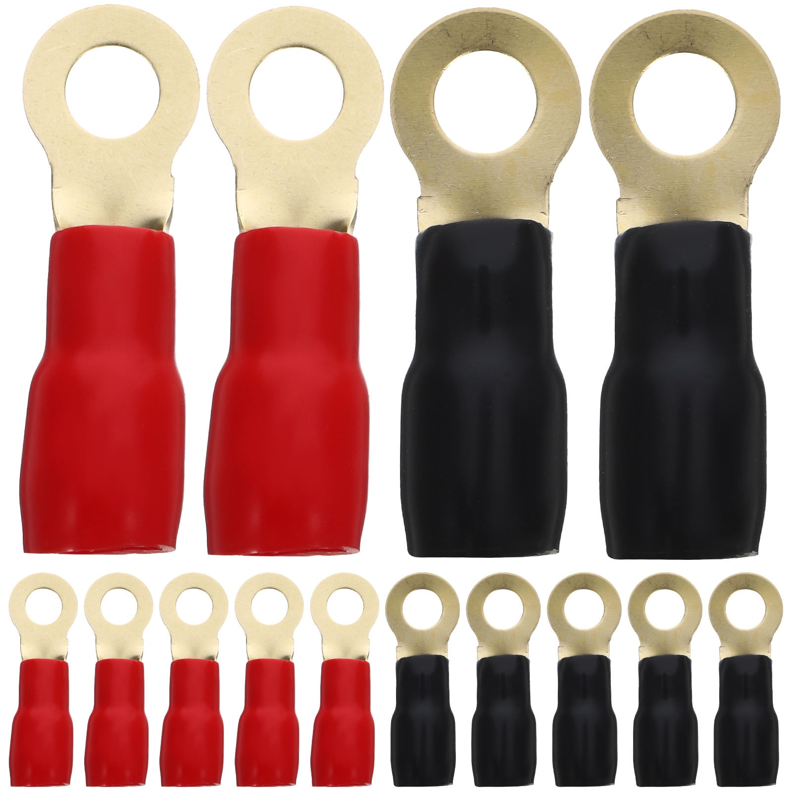 Raindrops 20 Pairs Electrical Connector Heat Shrink Wire Lug Welding ...
