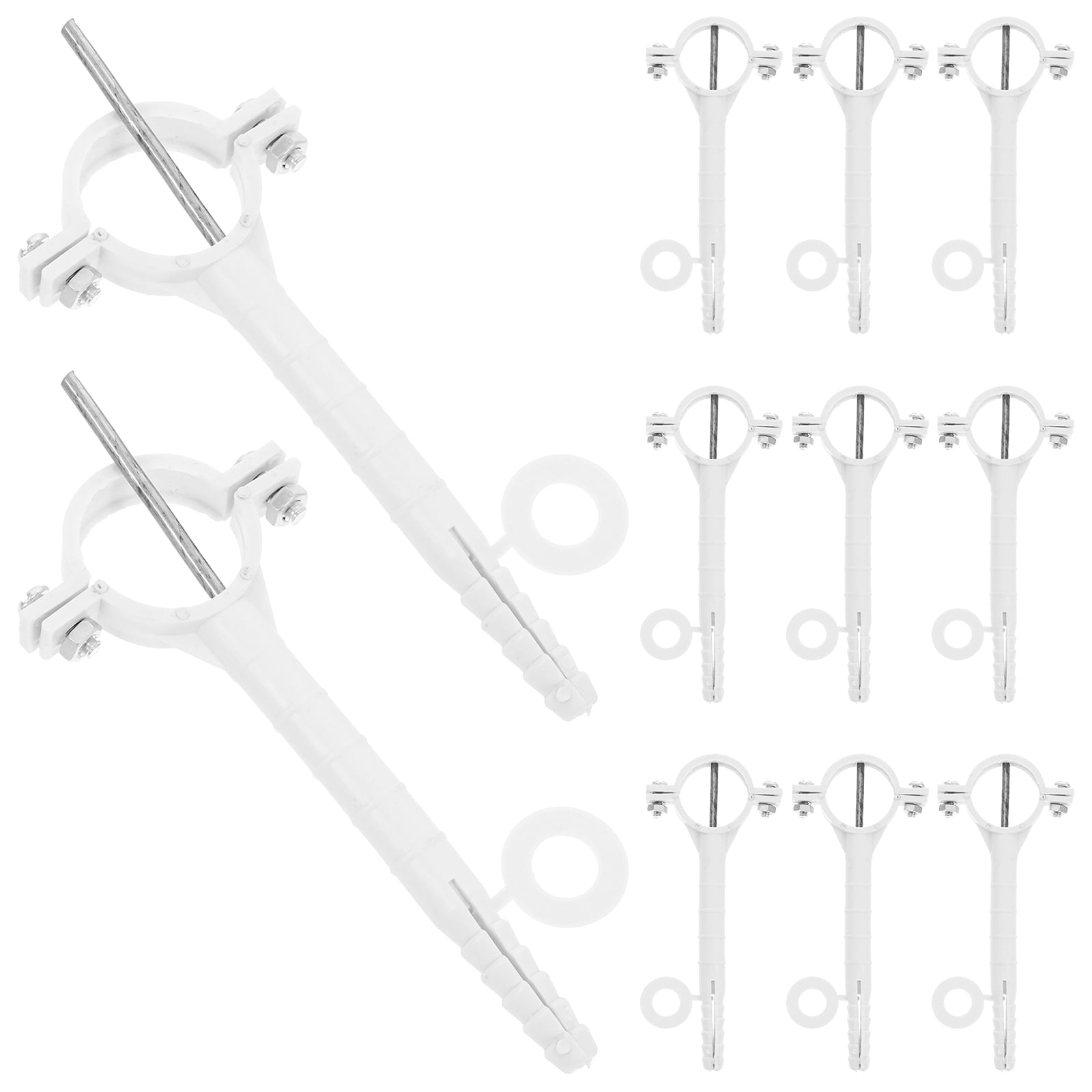 Raindrops 20 Pcs Automotive Hose Clamps Tube Ordinary Cup Holder Rack ...