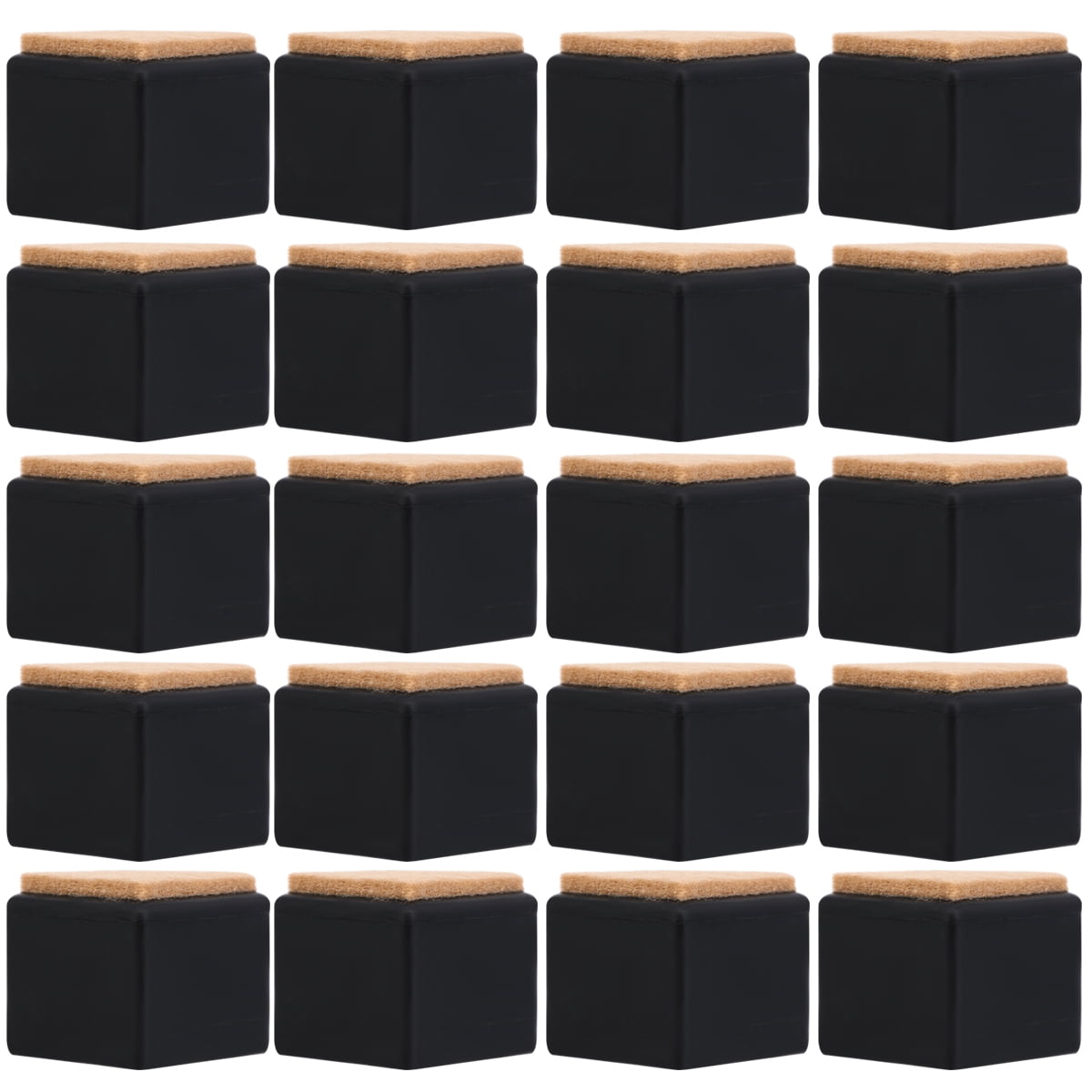 Raindrops 20 Pcs Bar Stool Feet Protectors Table and Chair Foot Cover ...