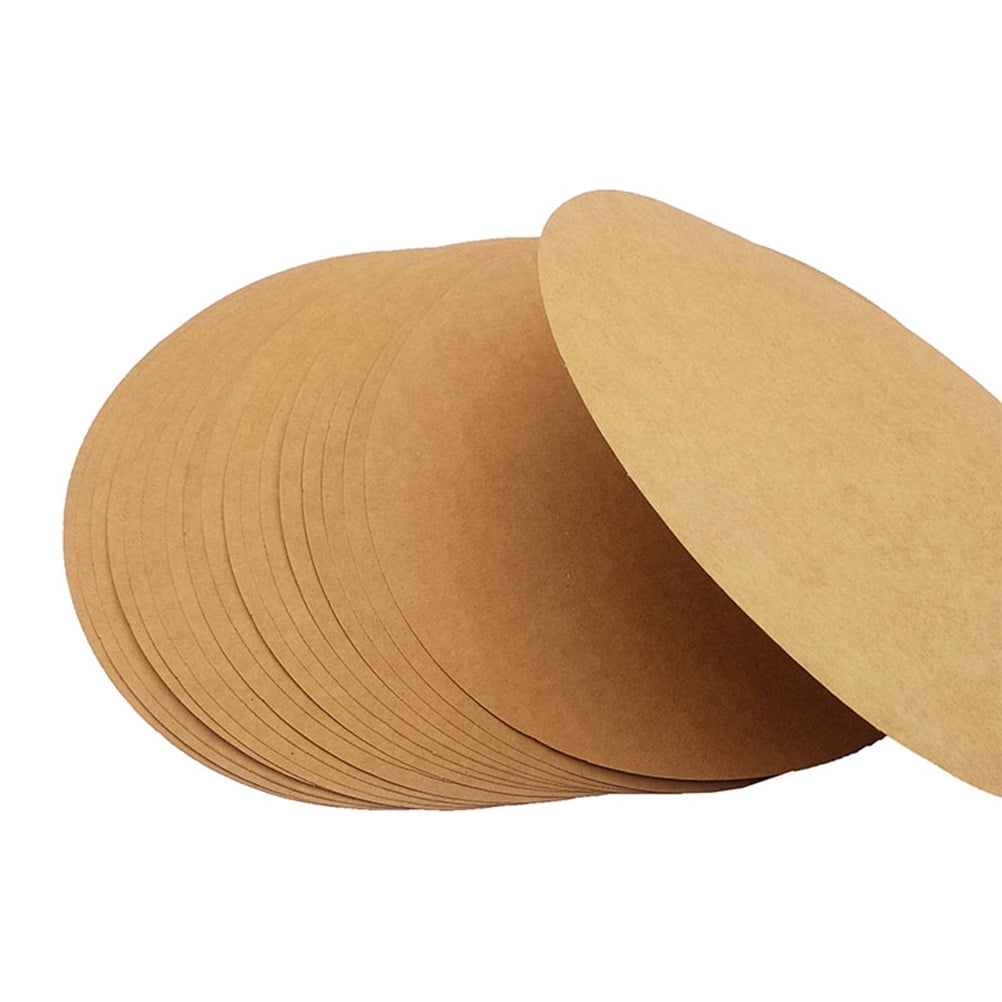 Raindrops 20 Pcs Craft Kraft Painting Cardboard Round Paper Sketch Art ...