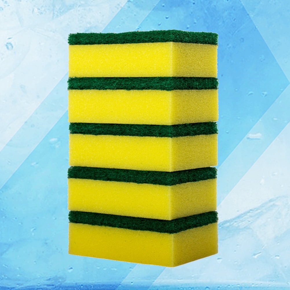 Raindrops 20 Pcs Damp Clean Duster Sponge Scrubbing Dishwashing Blocks ...