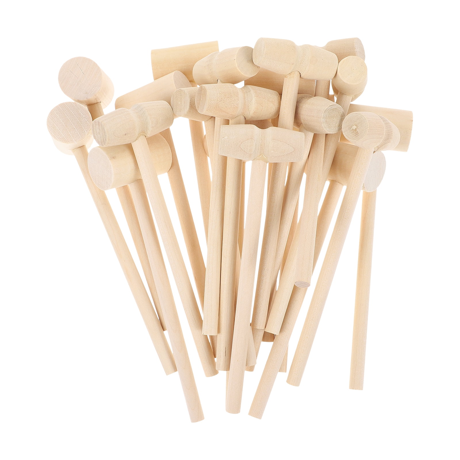 Raindrops 20 Pcs Fidget Toys Golden Egg Wooden Hammer Building Blocks ...