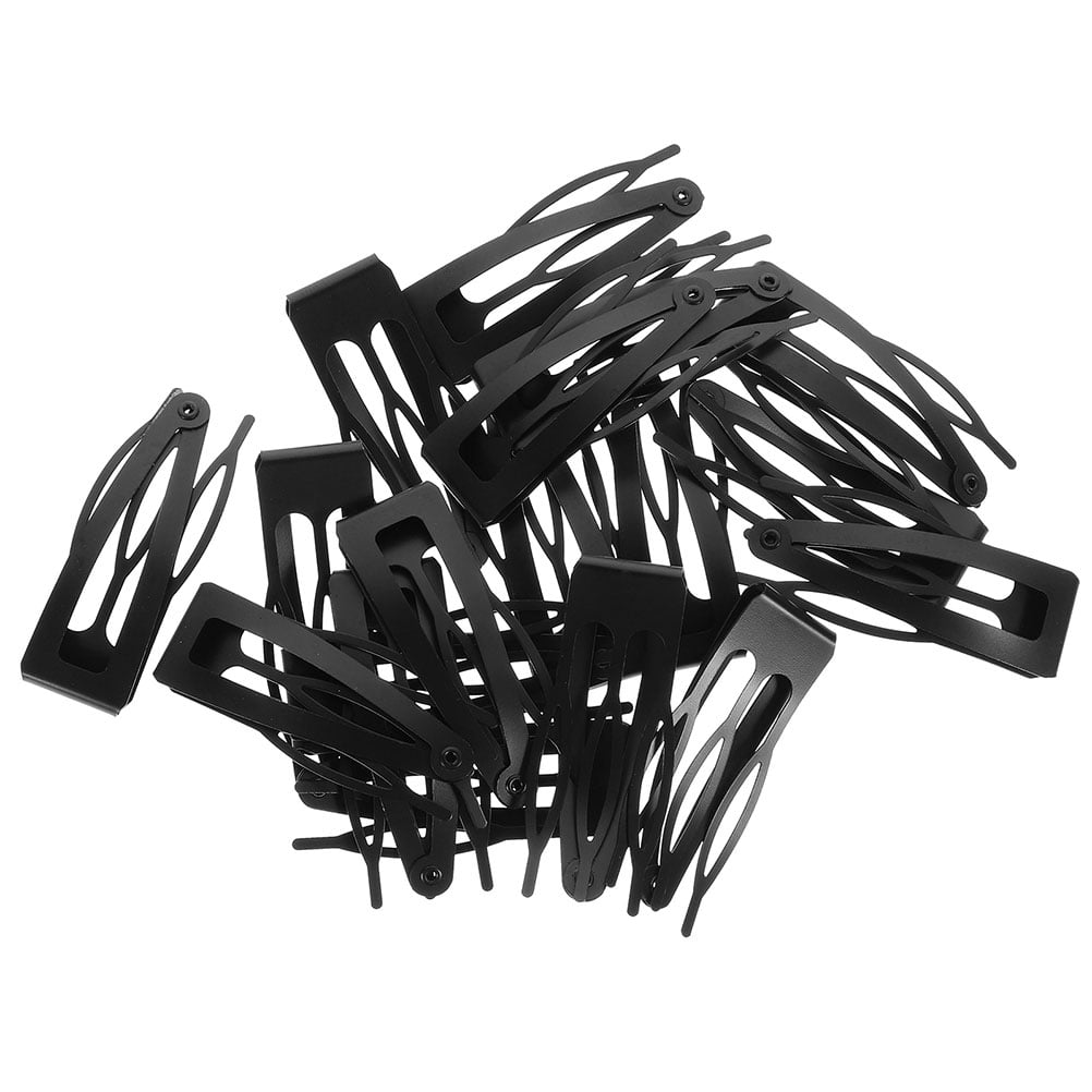 Raindrops 20 Pcs Hair Snap Clips for Thin Hair Bb Hair Clip Woman 4 ...