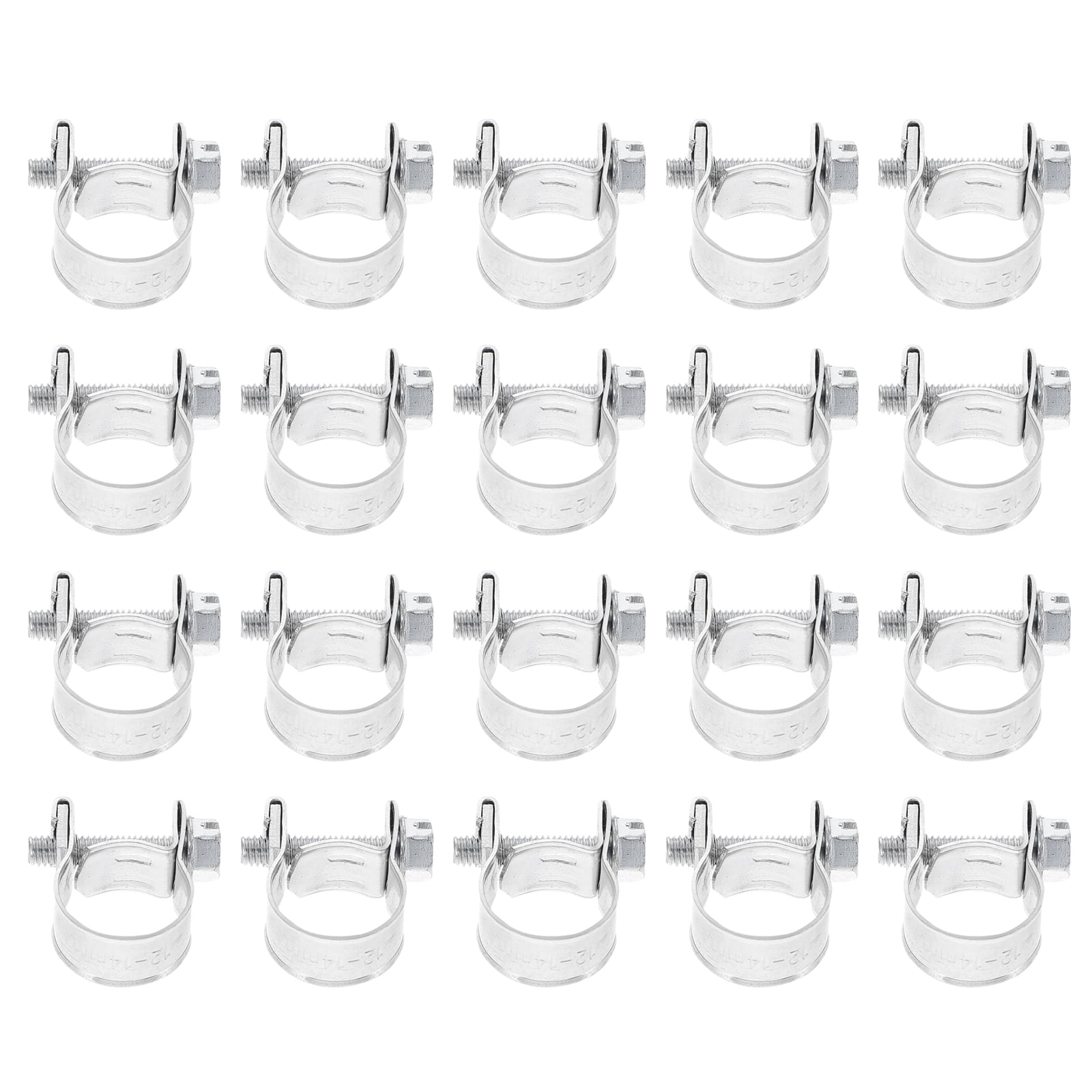 Raindrops 20 Pcs Injector Hose Clamps Plunger Galvanized Water Pipe ...