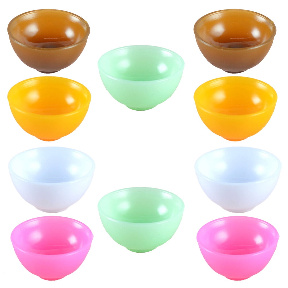 Raindrops 20 Pcs Mini Cutlery Bowl Dollhouse Miniatures Decorations ...