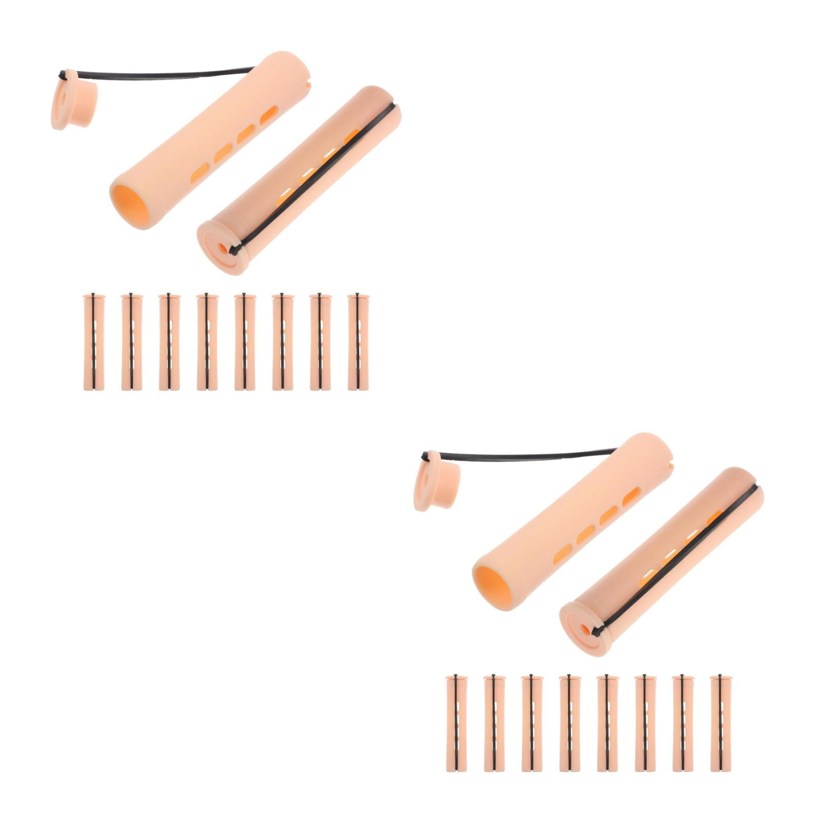 Raindrops 20 Pcs Perm Rods for Long Hair Curling Rods for Professional ...