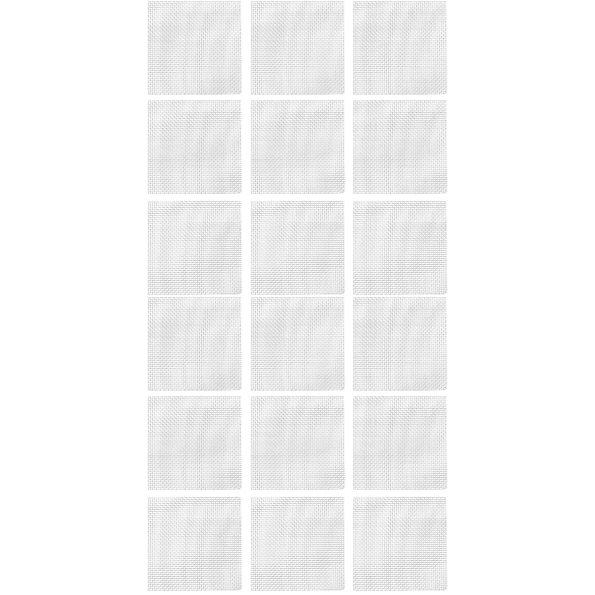 Raindrops 20 Pcs Stainless Steel Wire Mesh Pad Aquarium Water Grass ...