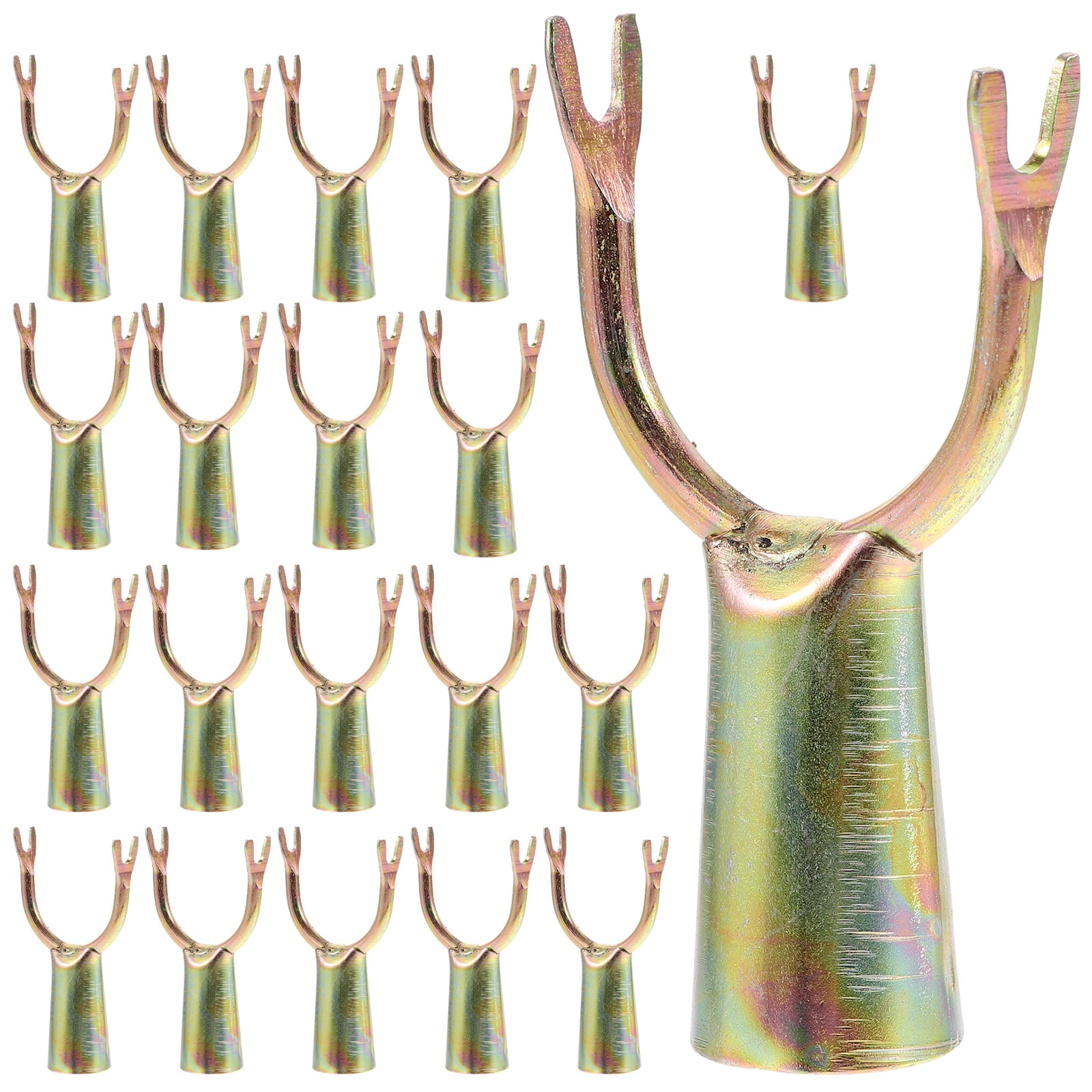 Raindrops 20 Pcs Telescoping Long Reach Stick Fork Clothes Pole ...