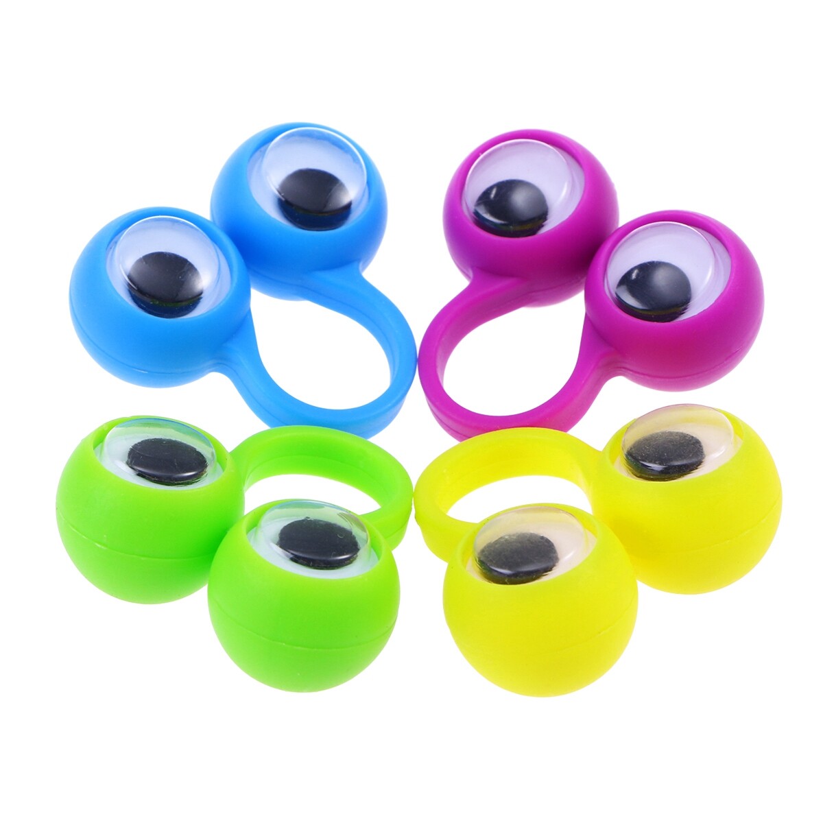 Raindrops 20 Pcs Toys Party Favors for Kids Big Eyes Funny Finger Game ...