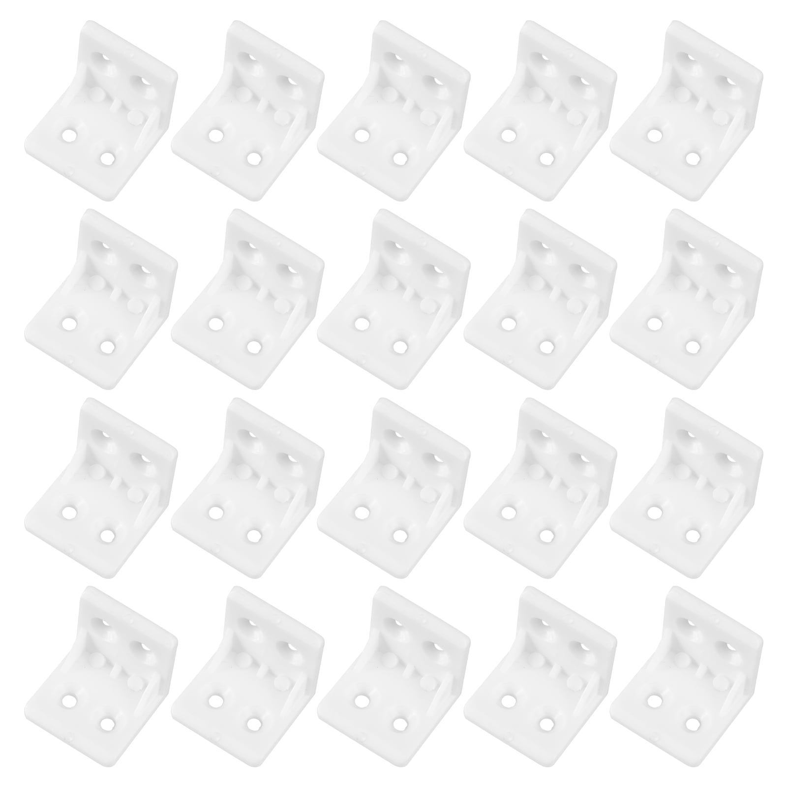 Raindrops 20 Pcs inside Corner Bracket L-shaped Code Simple Design Home ...