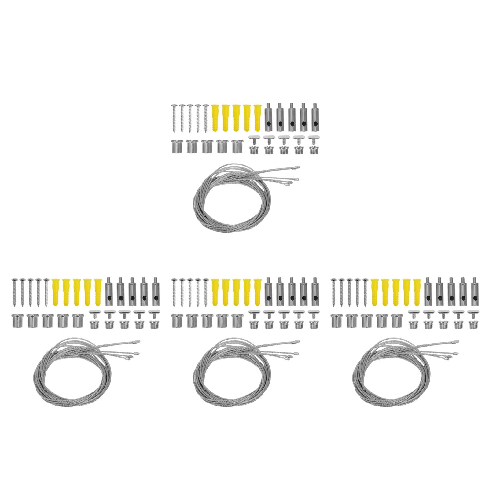 Raindrops 20 Sets Of Ceiling Hanging Wire Cable Kit String Light ...