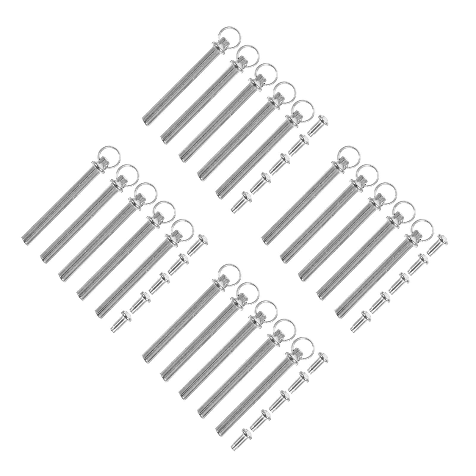 Raindrops 20 Sets Hand Fan Shaft Rivets And Nuts Repair Kit Metal ...