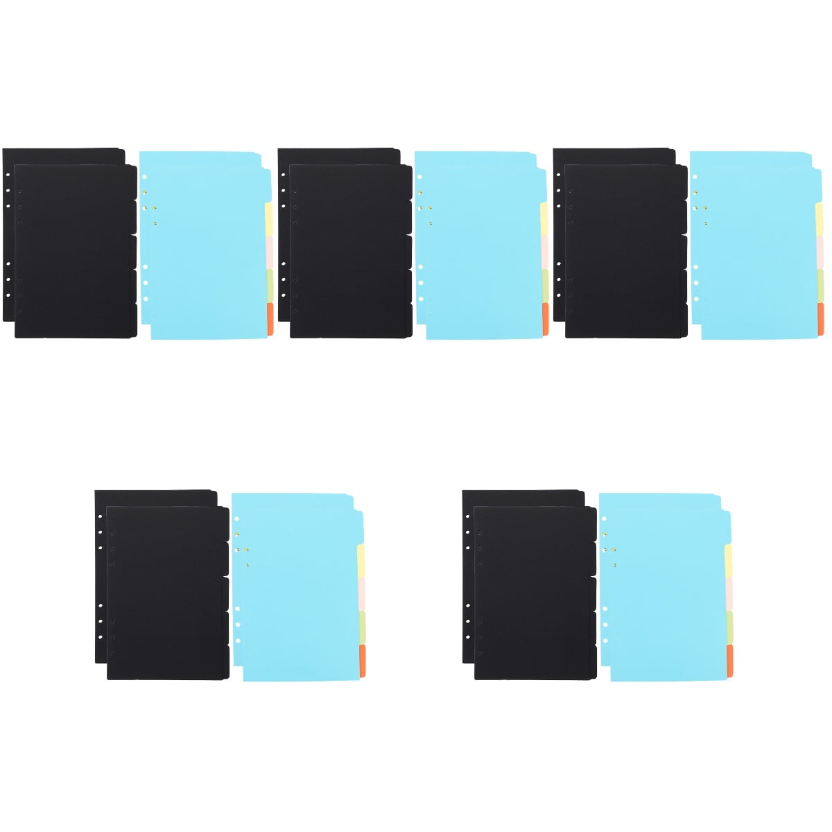 Raindrops 20 Sets of Dividers for Binder Notepad Divider Tabs Paper ...