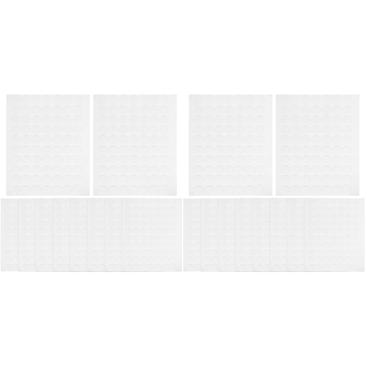 Raindrops 20 Sheets Double Side Glue Stickers Balloons Adhesive Dots ...
