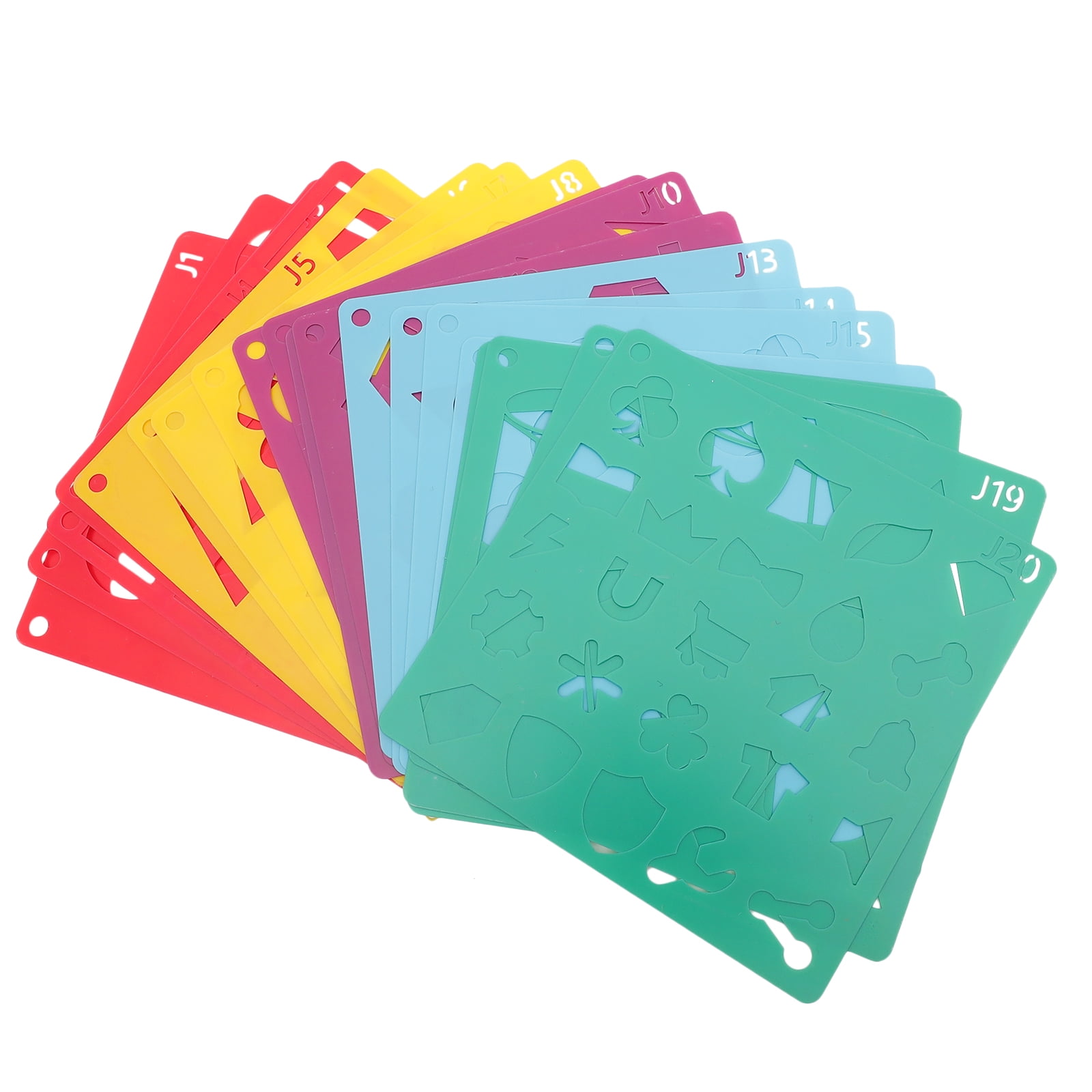 Raindrops 20 Sheets Tracing Stencils Handmade DIY Wash off Paint Debris ...