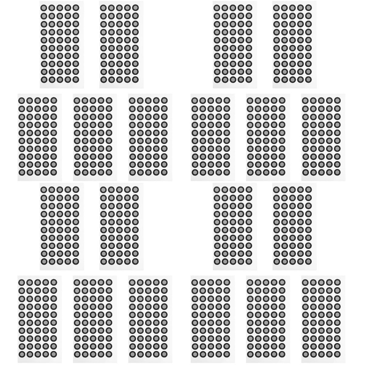Raindrops 20 Sheets Useful Reflective Film Marker Point Diffuse ...