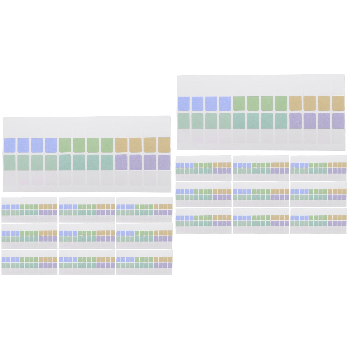 Raindrops 20 Sheets of Sticky Annotation Pads Sticky Page Tags Index ...