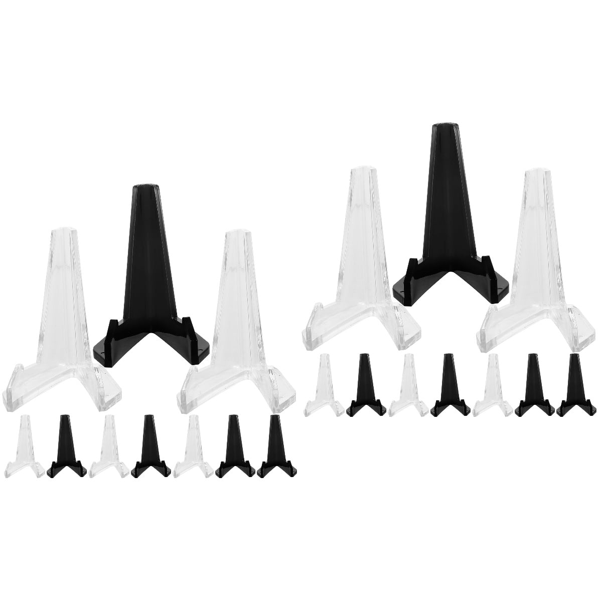 Raindrops 20 pcs Card Stand Picture Display Acrylic Show Rack Plate ...