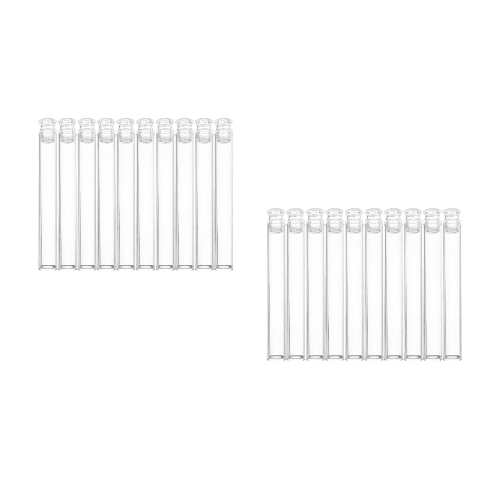 Raindrops Hemoton 20 pcs Acrylic Incense Tubes Portable Stick Storage ...