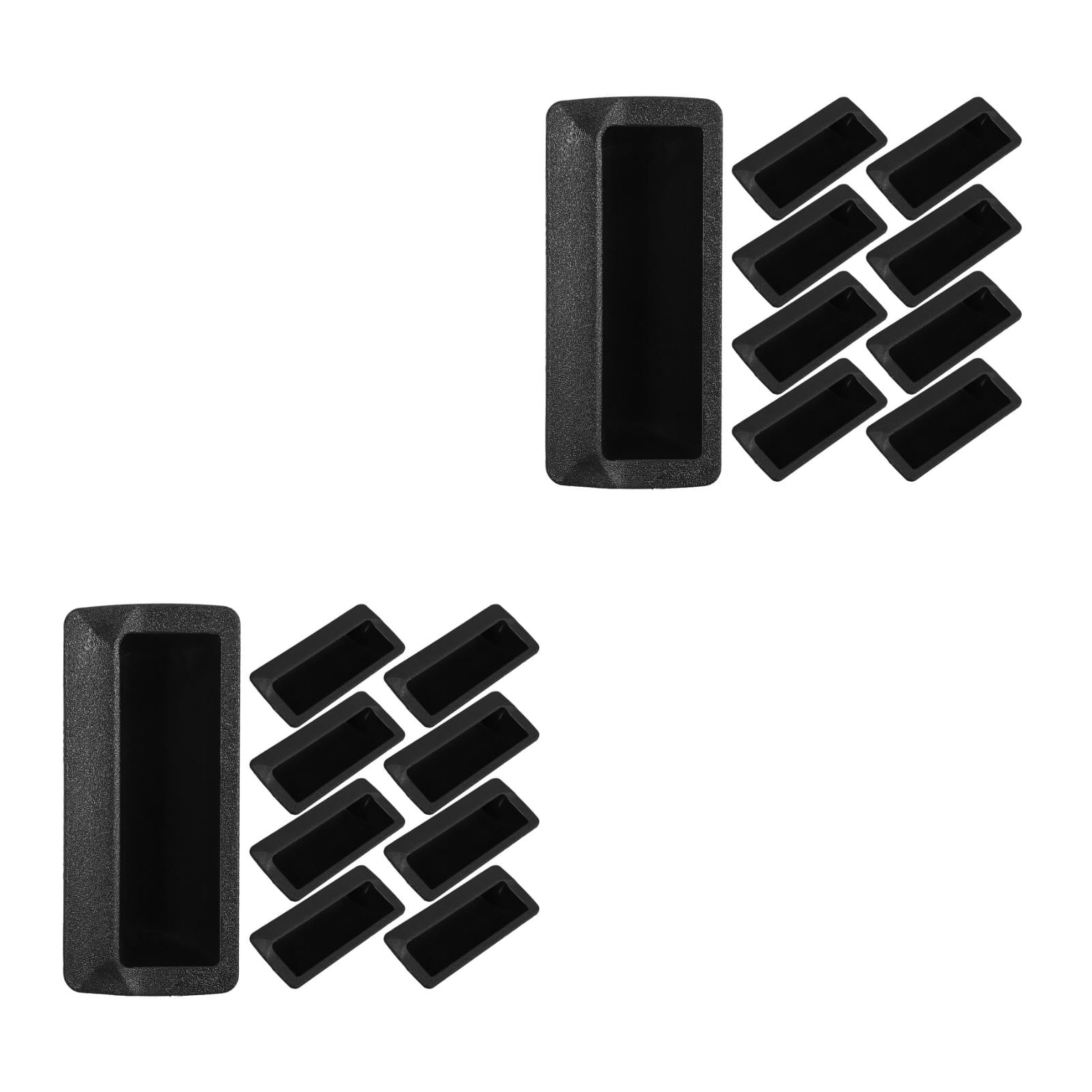 Raindrops 20 pcs Flush Door Pull Handle For Cabinet Drawer Plastic ...