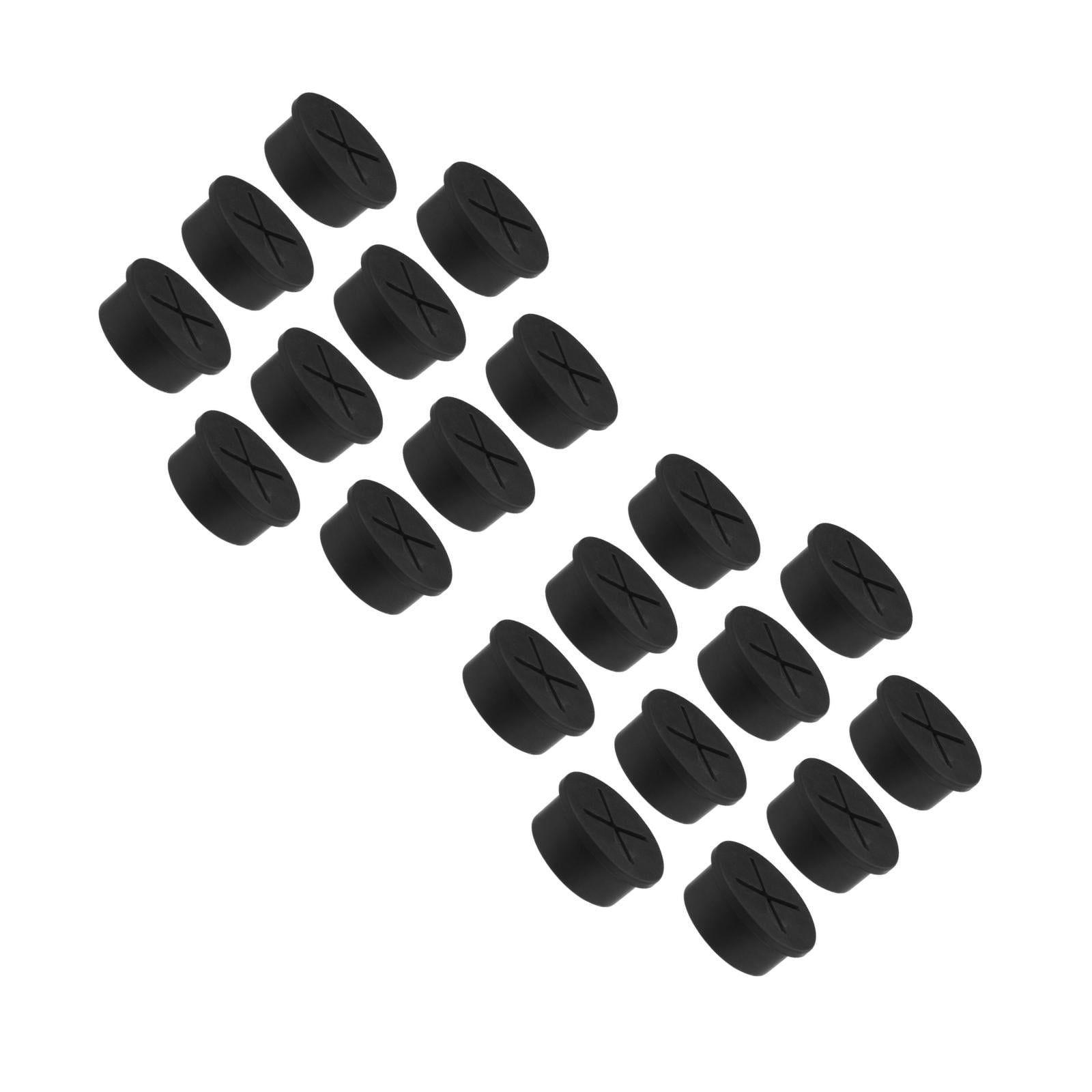 Raindrops 20 pcs Hole Cover Flexible Desk Grommet For Cable Management ...
