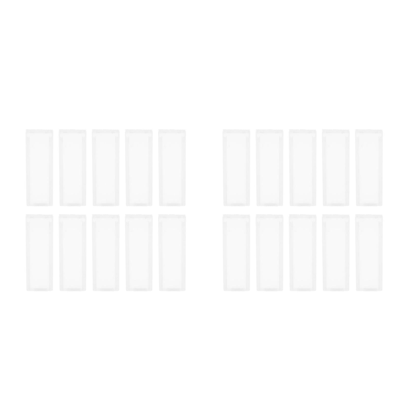 Raindrops 20 pcs Laboratory Plastic Slide Storage Box for Microscope ...